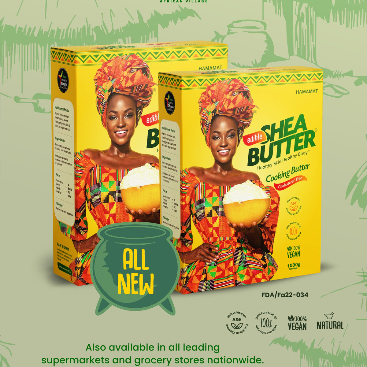 Edible Shea Butter – Hamamat Africa